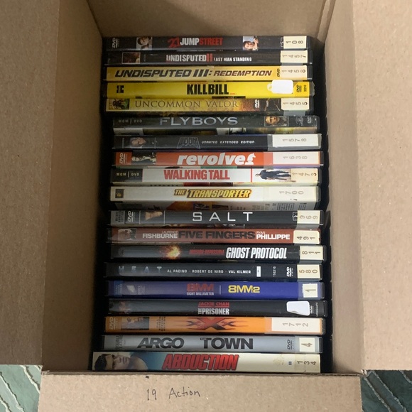 Media | Action Movie Dvd Collection 19 | Poshmark